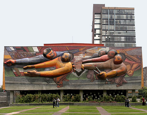 Lennison Rose & Curtis. Company of History: Muralismo