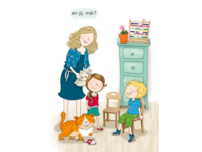 Eefillustraties: Illustraties voor het boekje 'Dag juf' afgerond!