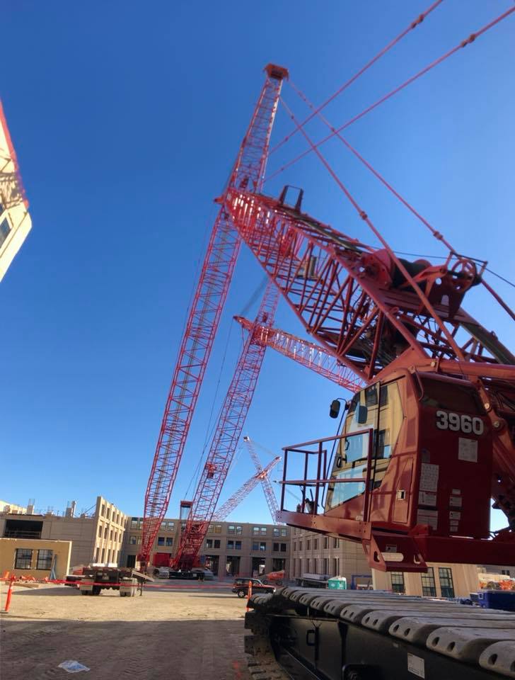 Industrial History: Cranes with a Luffer Jib