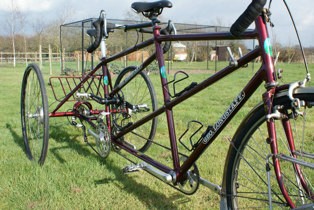 Trikes and (odd) bikes.: Longstaff tandem trike on eBay