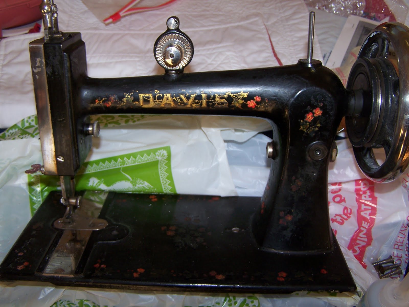 The Opinionated One Speaks: The Davis Vertical Feed Sewing Machine