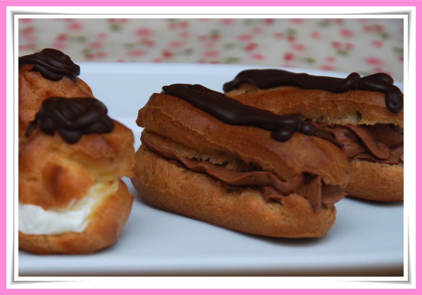 somnisdexocolata: Profiteroles y éclairs