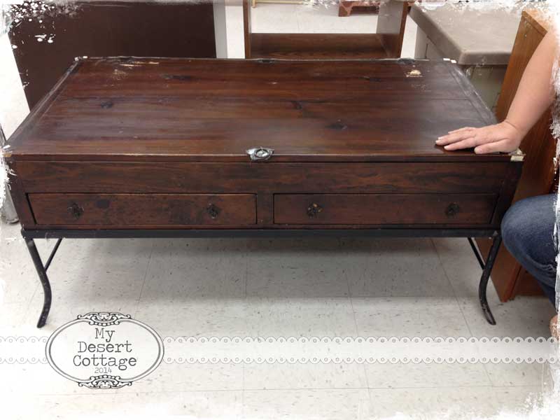 **My Desert Cottage**: Goodwill Table Makeover