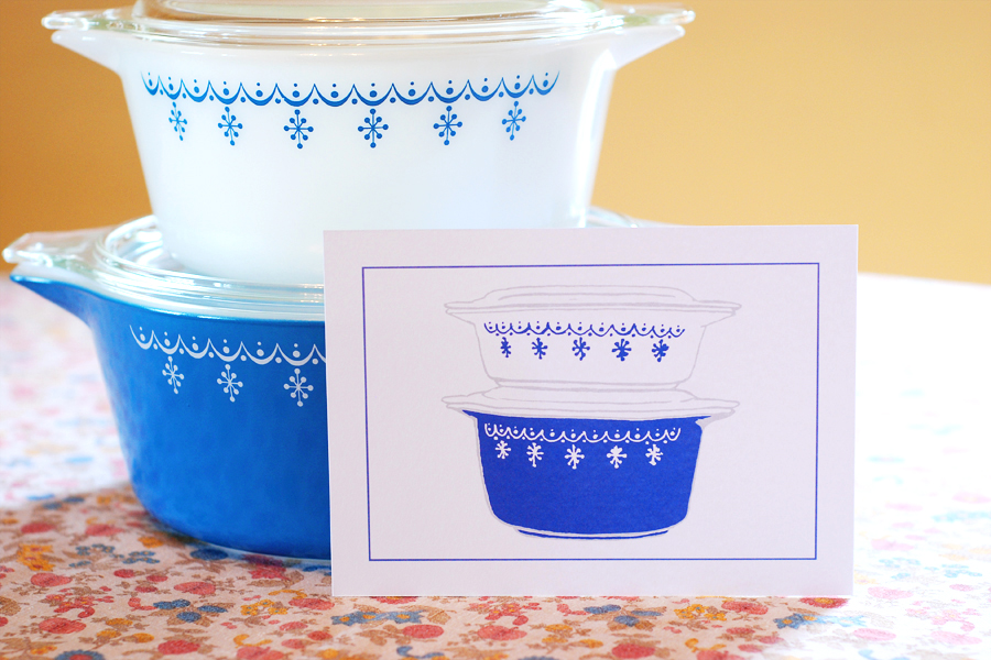 The Pyrex Collective: New Pyrex Illustrations