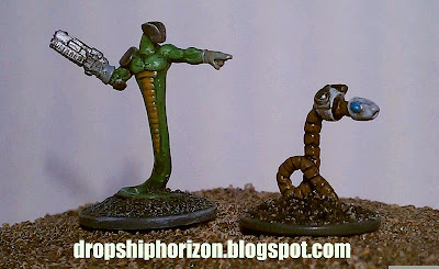 DROPSHIP HORIZON: Oddzial Osmy Spaceworms - Review and Paint Test