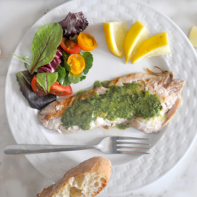 Cooking with Manuela: Pan-Seared Hogfish with Adriatic Sauce