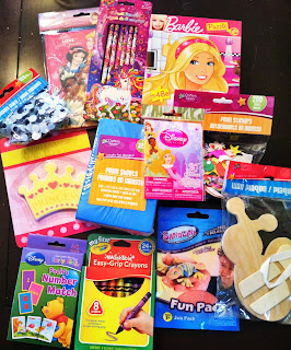 Burlap and Bananas: Kids "Art Bucket" with ALL Dollar Store Items!!