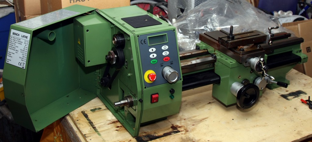 Year of the Basement: SIEG C4 lathe in the house