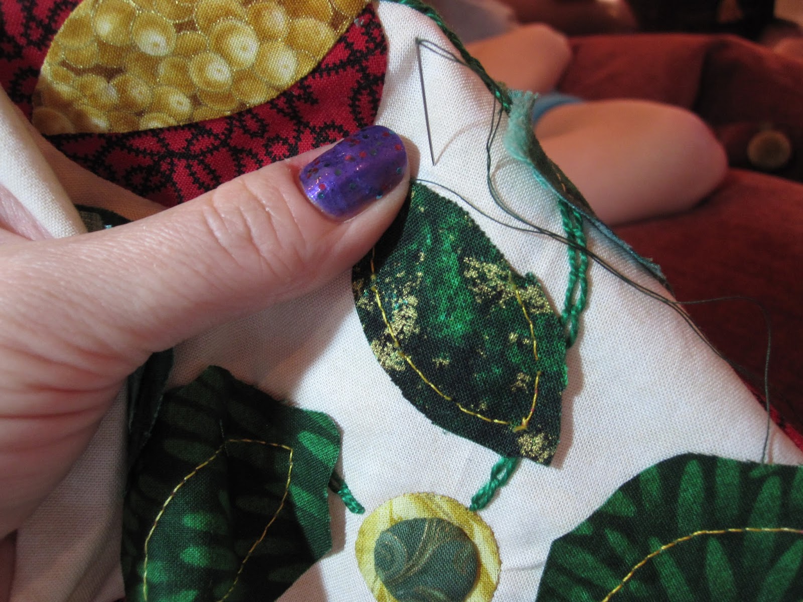 Rebecca Grace Quilting: Rebecca and the Back-Basting Applique Brouhaha