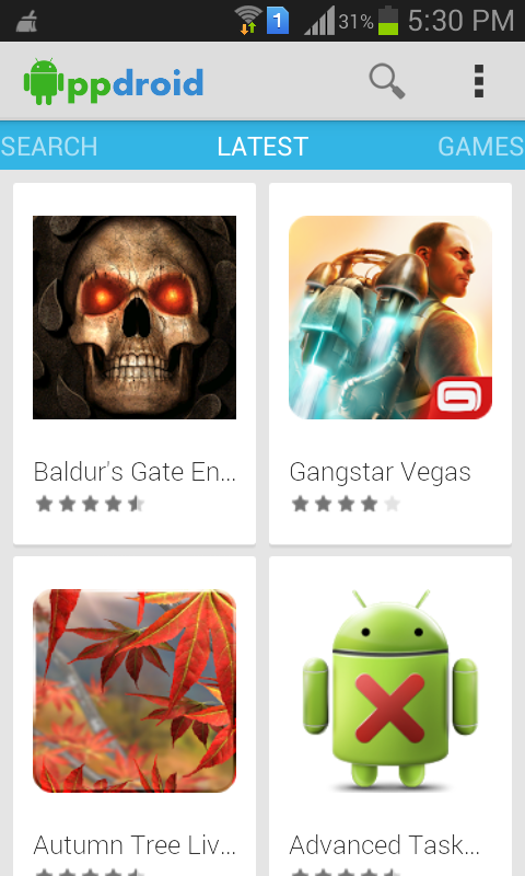 Tech Android TV: AppDroid