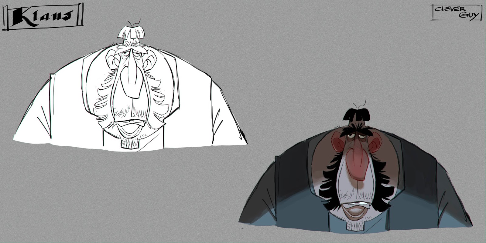 Living Lines Library: Klaus (2019) - Character Design