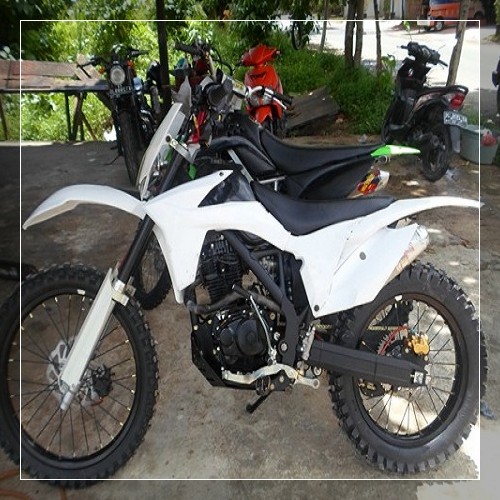 25 Foto gambar modifikasi motor bebek jadi trail serta biaya bengkel ...
