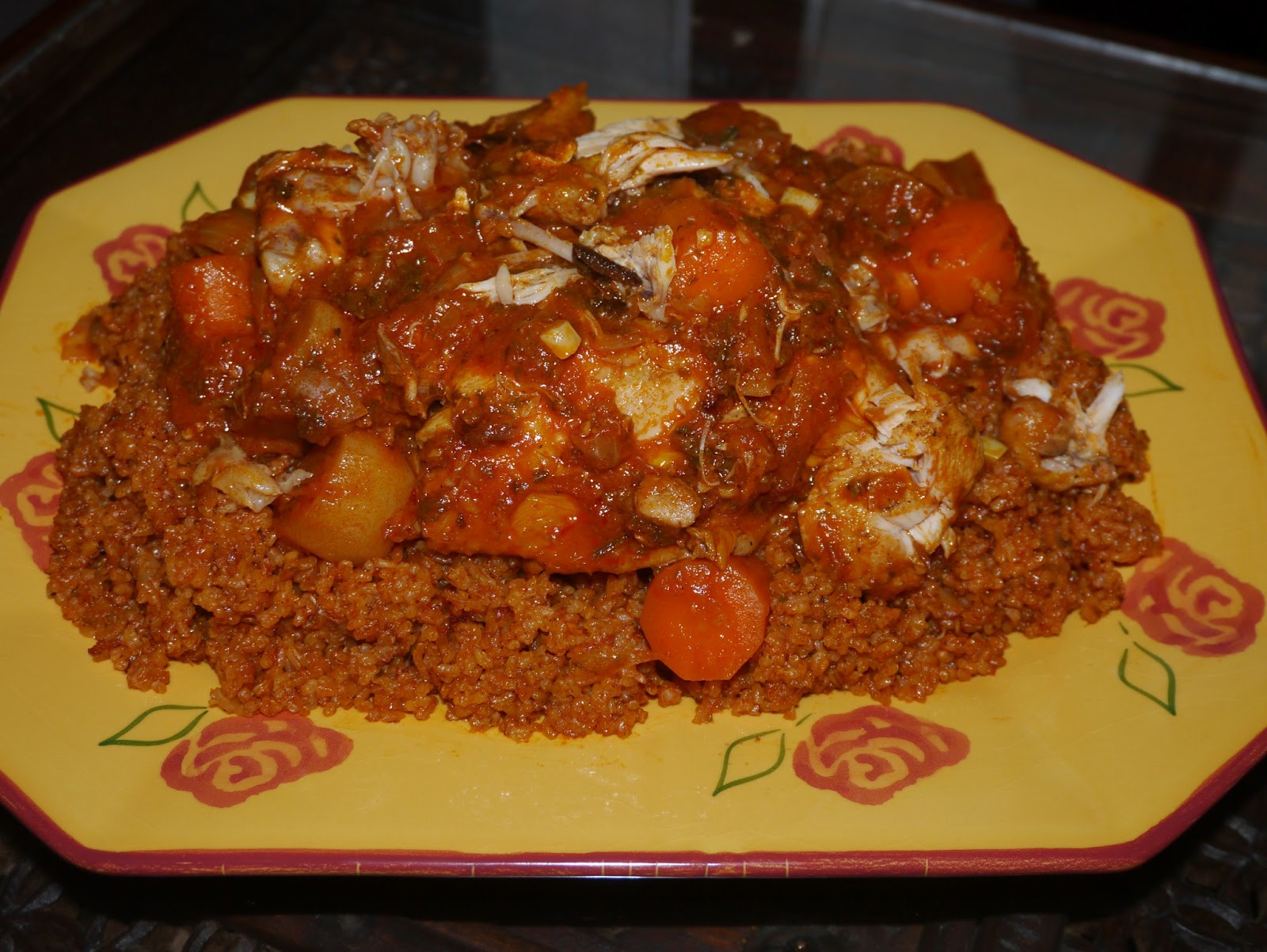 Le Monde de Delias: thieb rouge au poulet