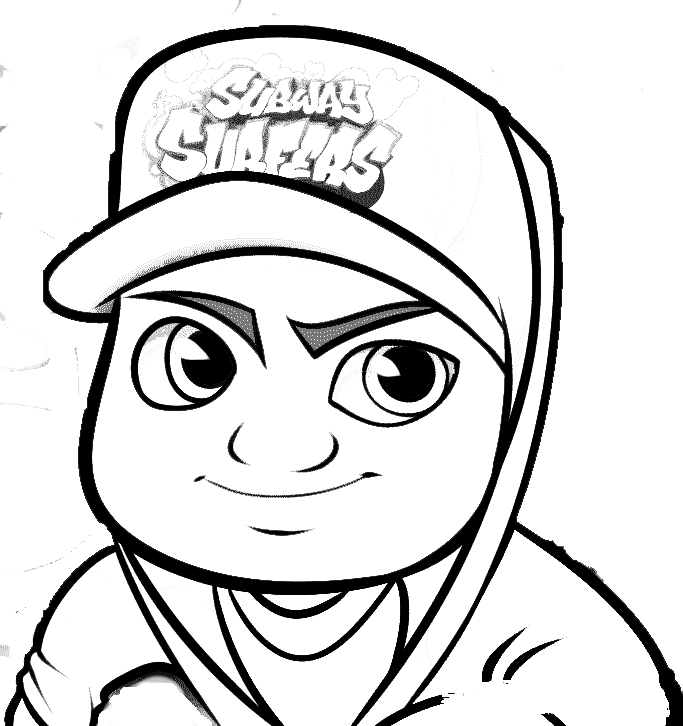 Subway Surfers Jake Coloring Pages Coloring Pages