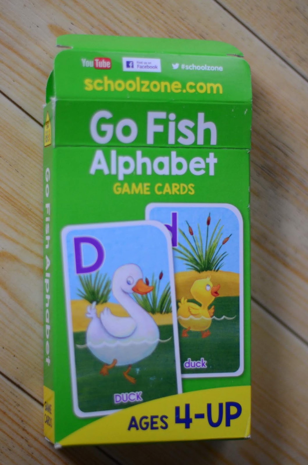 Review Go Fish Alphabet Card Game