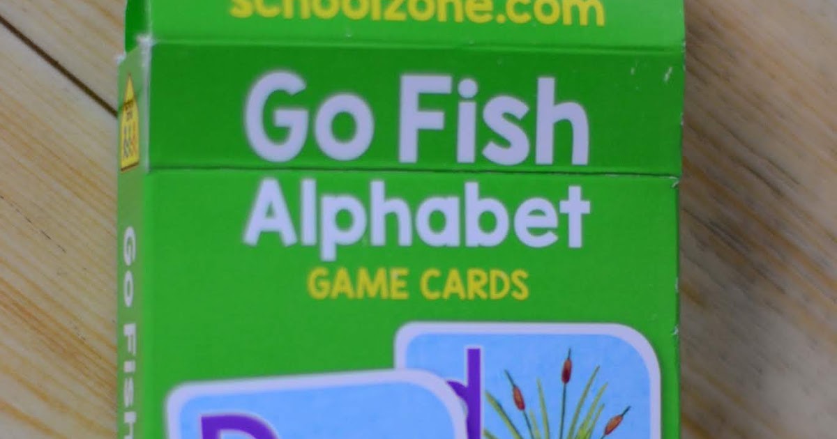 Review Go Fish Alphabet Card Game