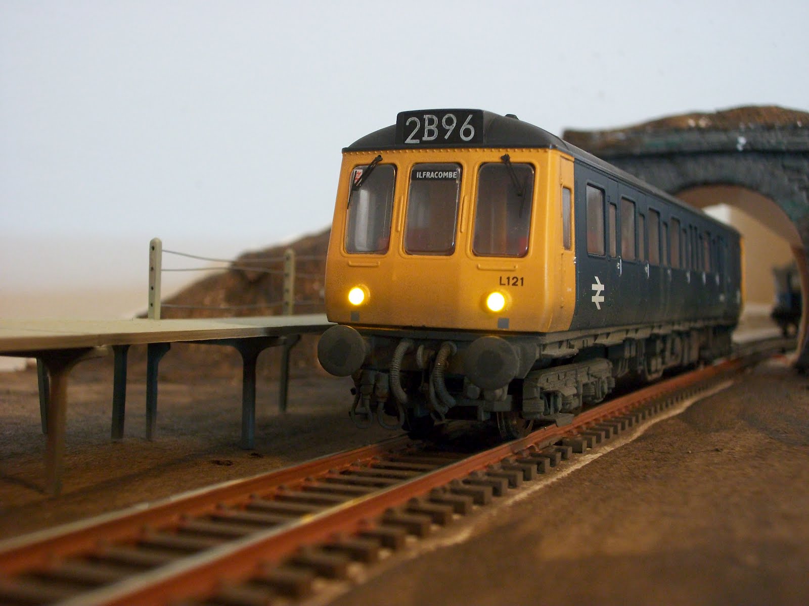 Choppers Railway: Watergate Halt: Class 121 nears completion