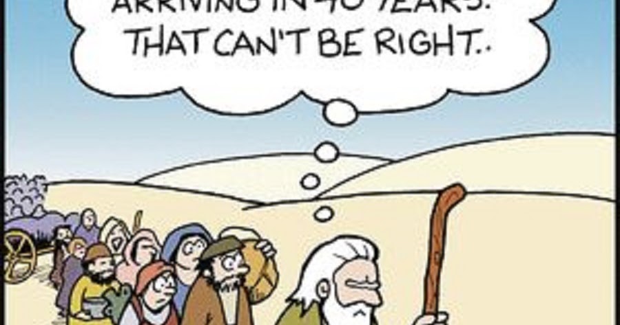 Episcopal Church Memes: Blame it on the GPS, Moses! (Cartoon by Mark ...