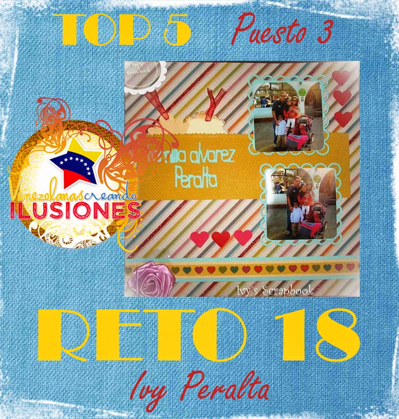 VCI Scrap y Papel: Ganadora del Reto 18 Hagamos un Layout