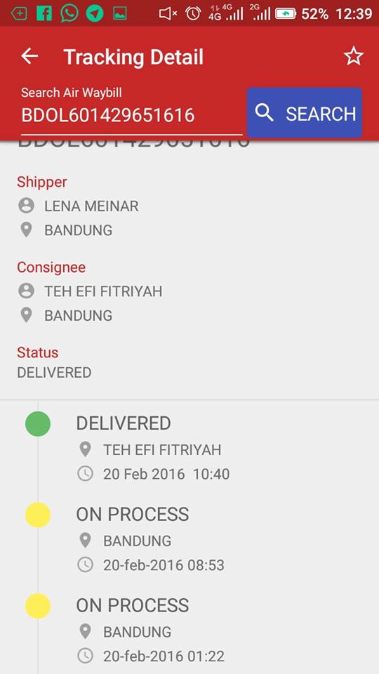 Review Aplikasi My JNE: Asisten Kurir Digital | Catatan Efi