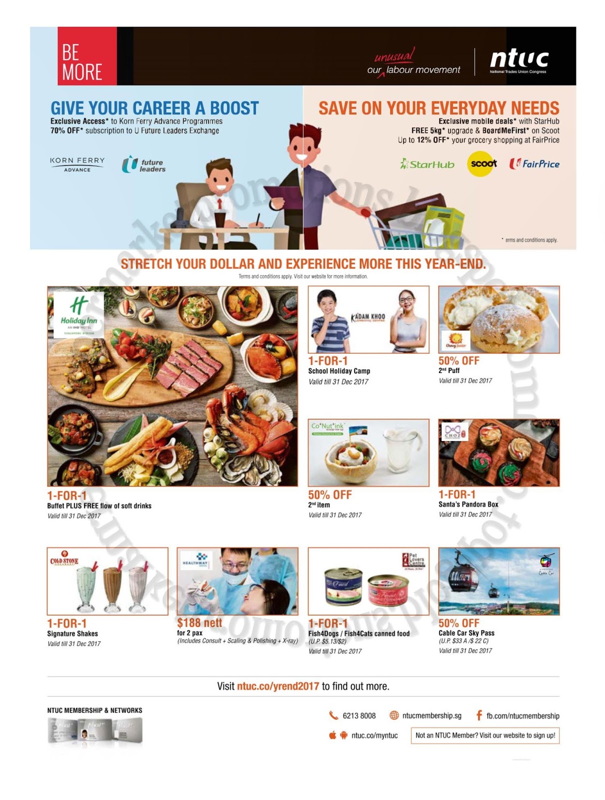 NTUC Members Deals 06 December 2017 ~ Supermarket Promotions