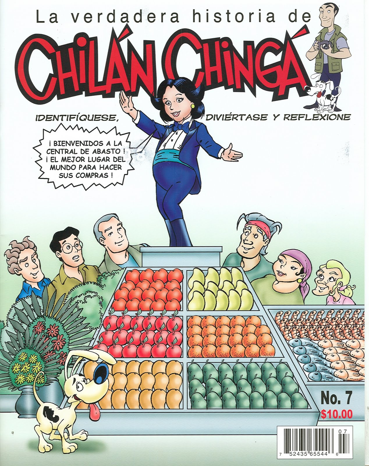 COMICORP: Chilan Chinga #7: Central de Abasto!