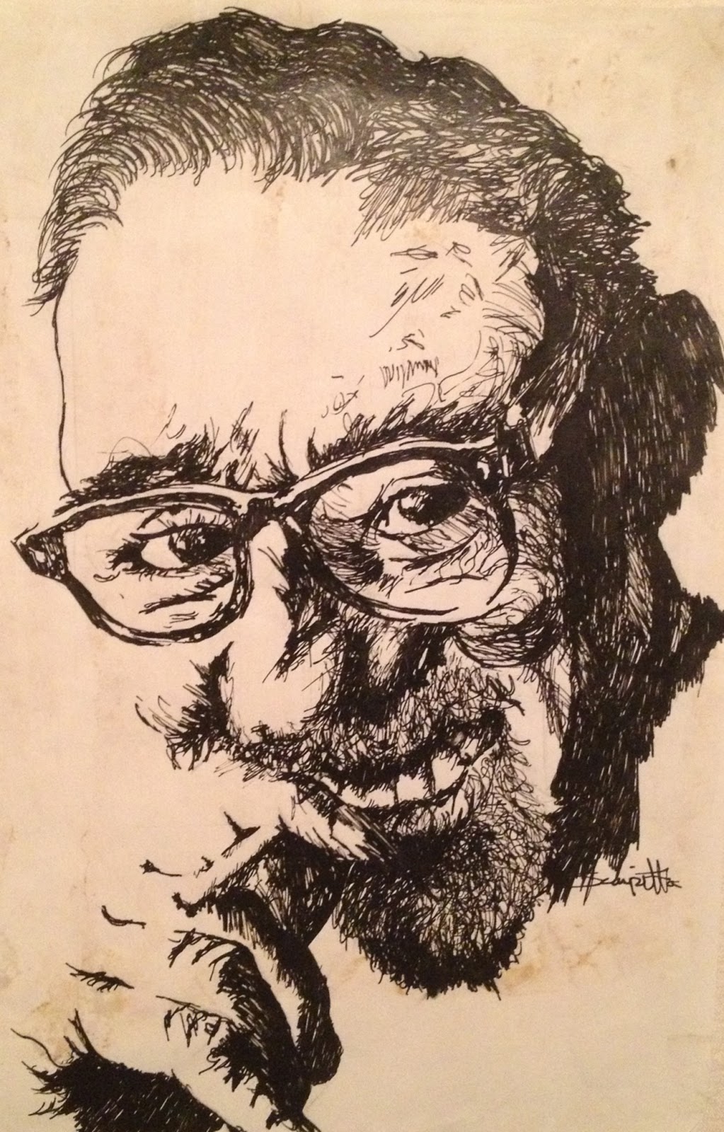 DEFINING GREY: Old Pen and Ink Drawings