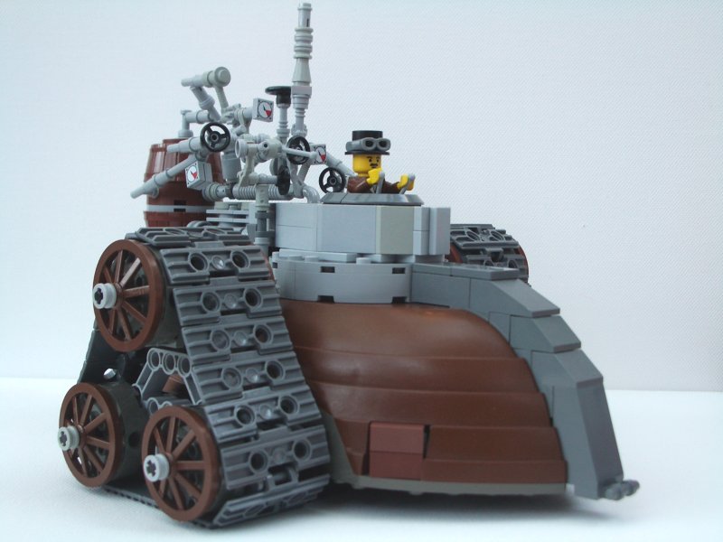 Quiet and Red: Steampunk Lego Sets