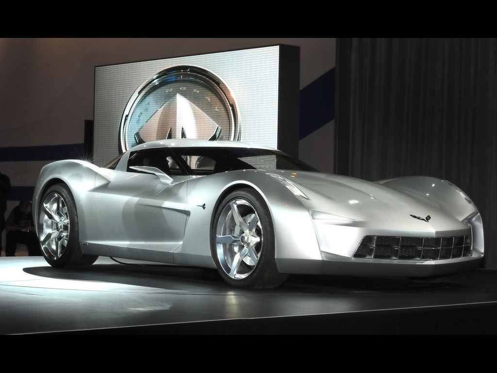 Best Ever Cars: Chevrolet Corvette Stingray Sideswipe Concept Wallpapers
