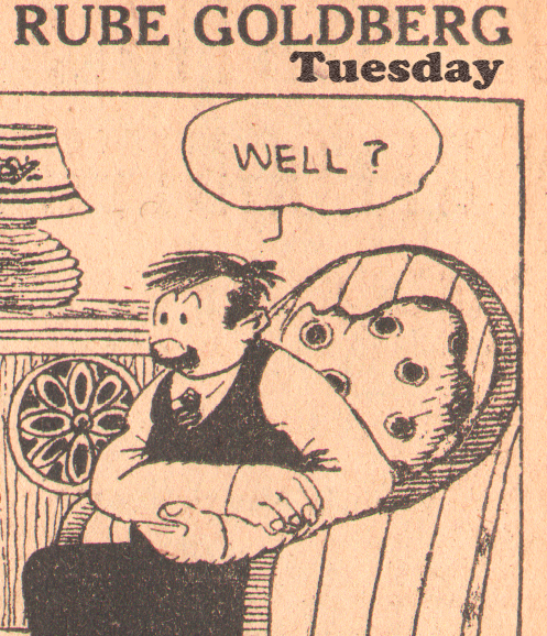 Screwball Comics: Rube Goldberg on Barbers, Radio, and Insurance ...