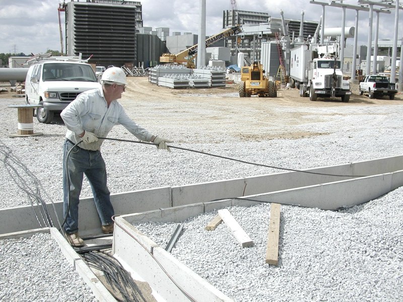 Substation Blog: Cable trenches installations