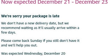 KN@PPSTER: It's Not The Late Package That Bothers Me