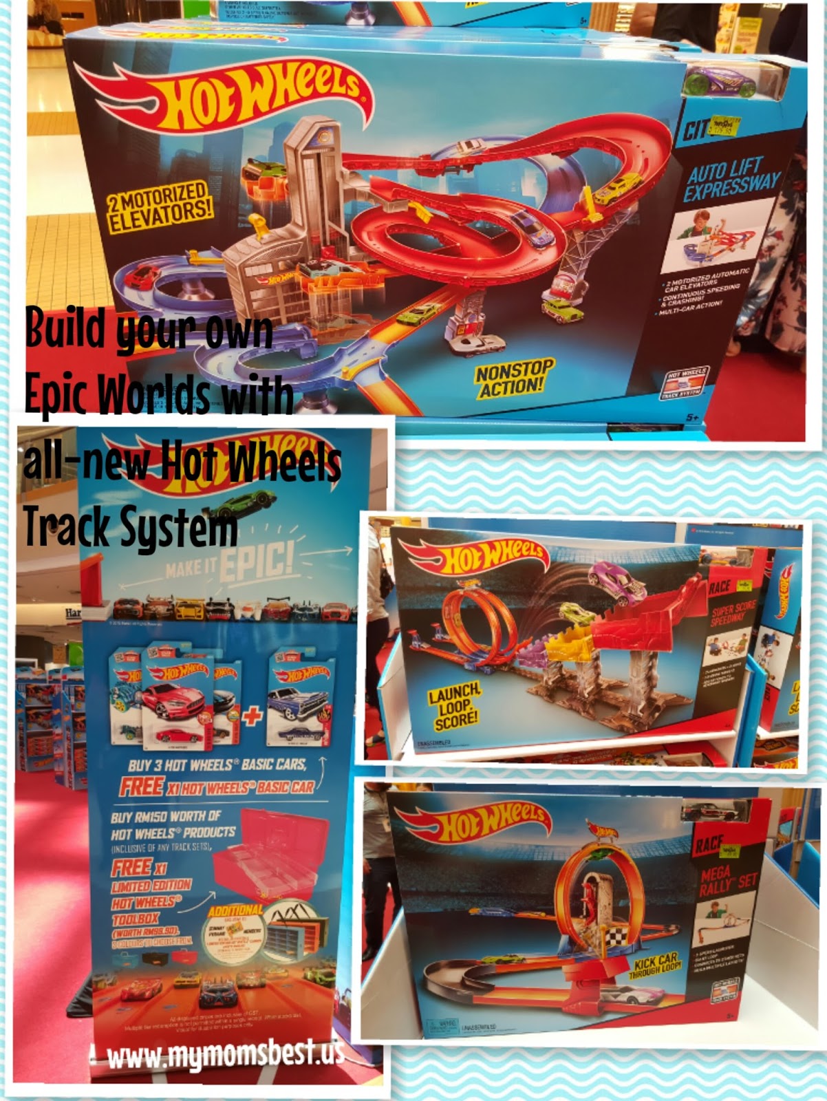 My Mom's Best: Mattel introduces the Hot Wheels® Track Builder System™