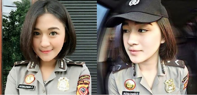 Ternyata Polwan Cantik Bripda Muthia, Sebelum Fotonya Viral di Medsos ...