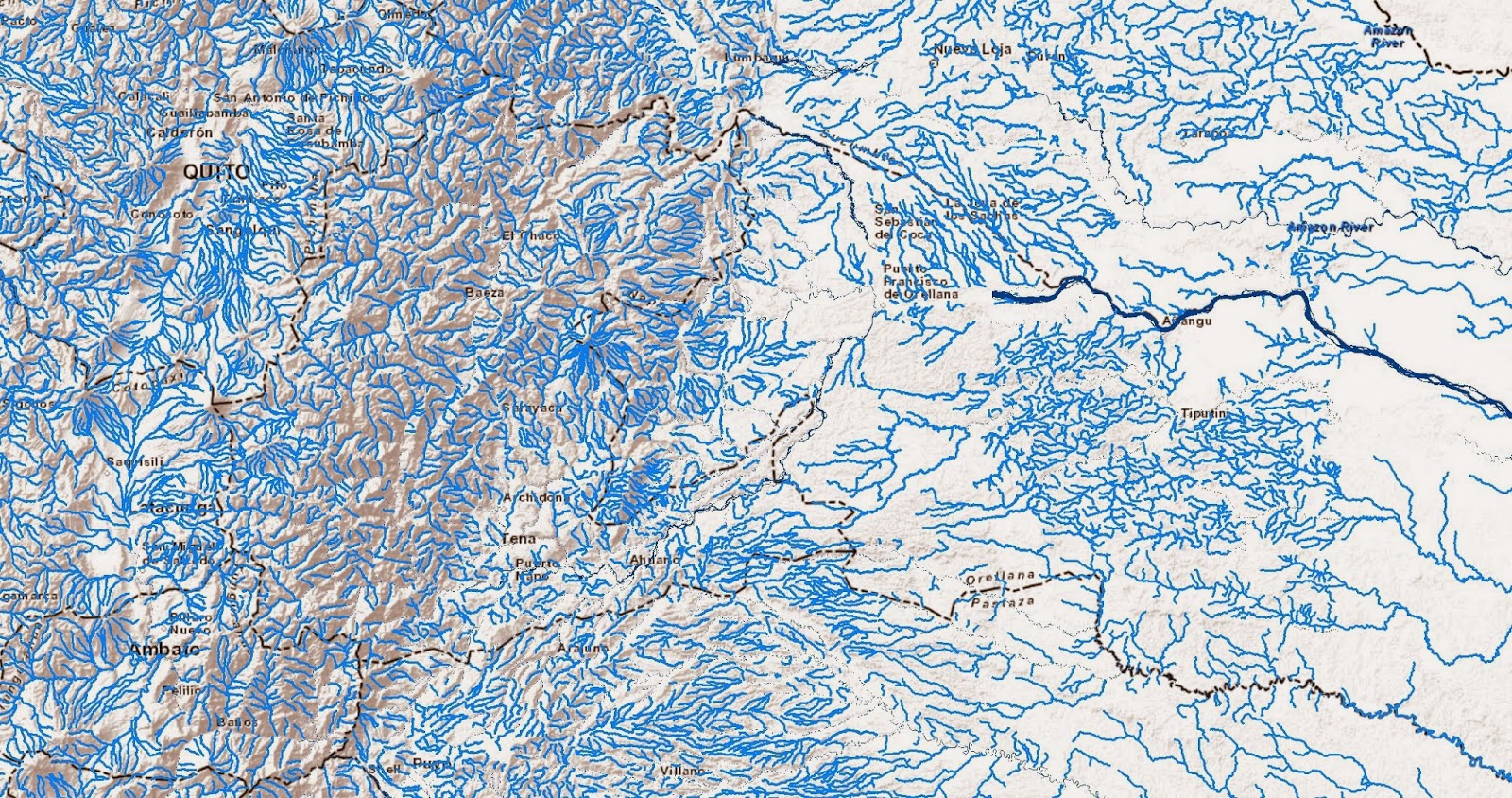 El Agua en el Ecuador: noviembre 2013