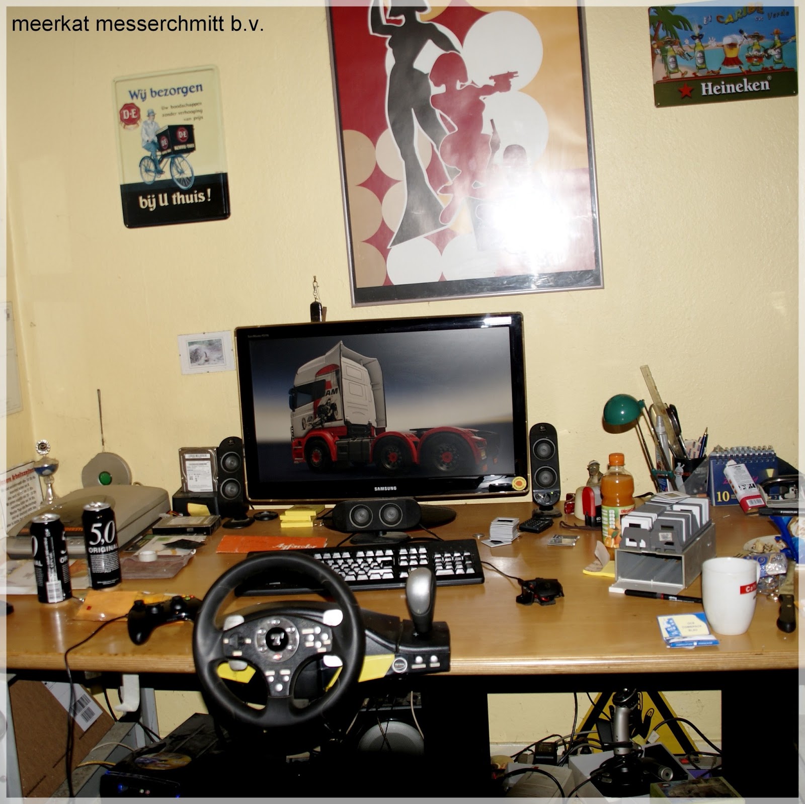 Please show off your home cockpits :-) :: Euro Truck Simulator 2 ...