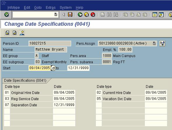 Hiring Actions - SAP-HRM