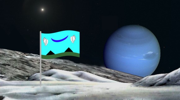 The Voice of Vexillology, Flags & Heraldry: Triton Flag, Moon of Neptune
