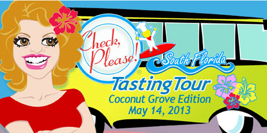 Coconut Grove Grapevine: PBS's "Check Please!" Tasting Tour coming to Grove