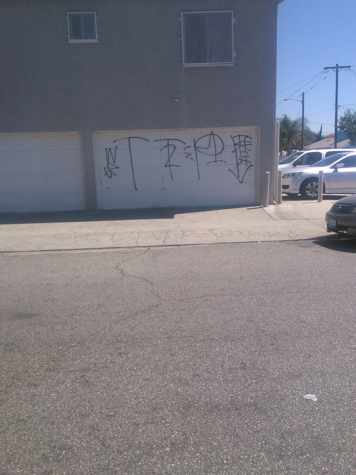 blood gangs graffiti: Tree top piru ( compton )