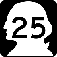 Washington State Highways: Washington State Route 25