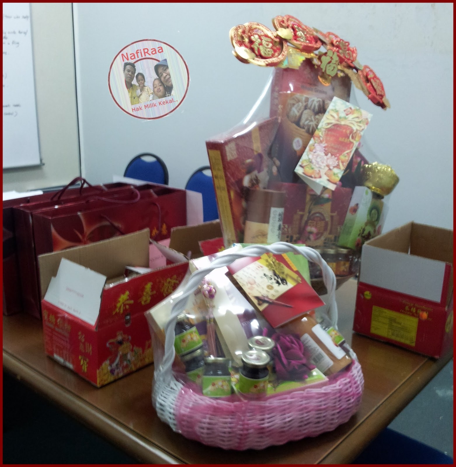 ...Nafira Sayang...: ...Limau & Hamper Special Untuk Chinese New Year....