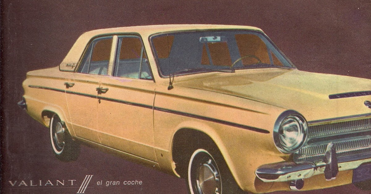 Autos argentinos publicidad y algo más.: Valiant III