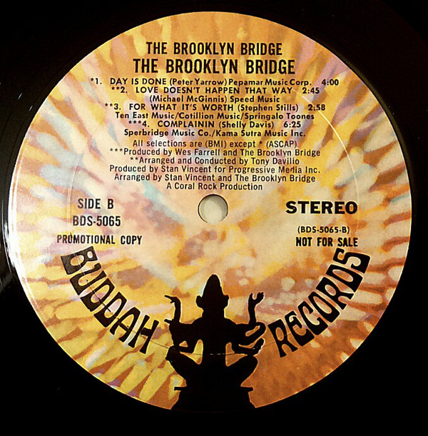 johnkatsmc5: The Brooklyn Bridge ‎ “The Brooklyn Bridge” 1970 US Pop Rock