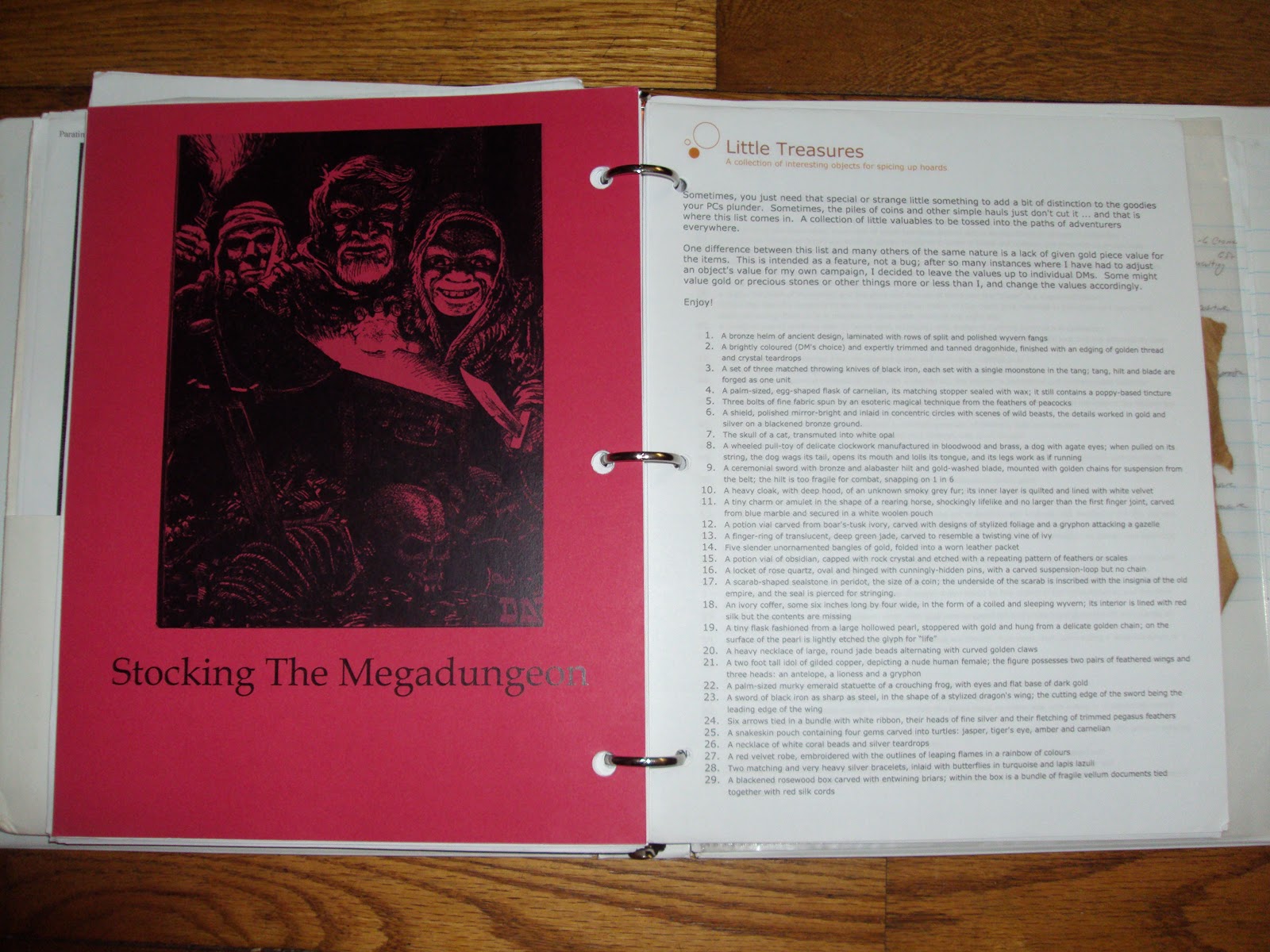 Tower of the Archmage: Megadungeon Binder