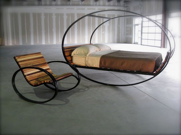 Home Inspiring: This rocking bed designed by Joe Manus