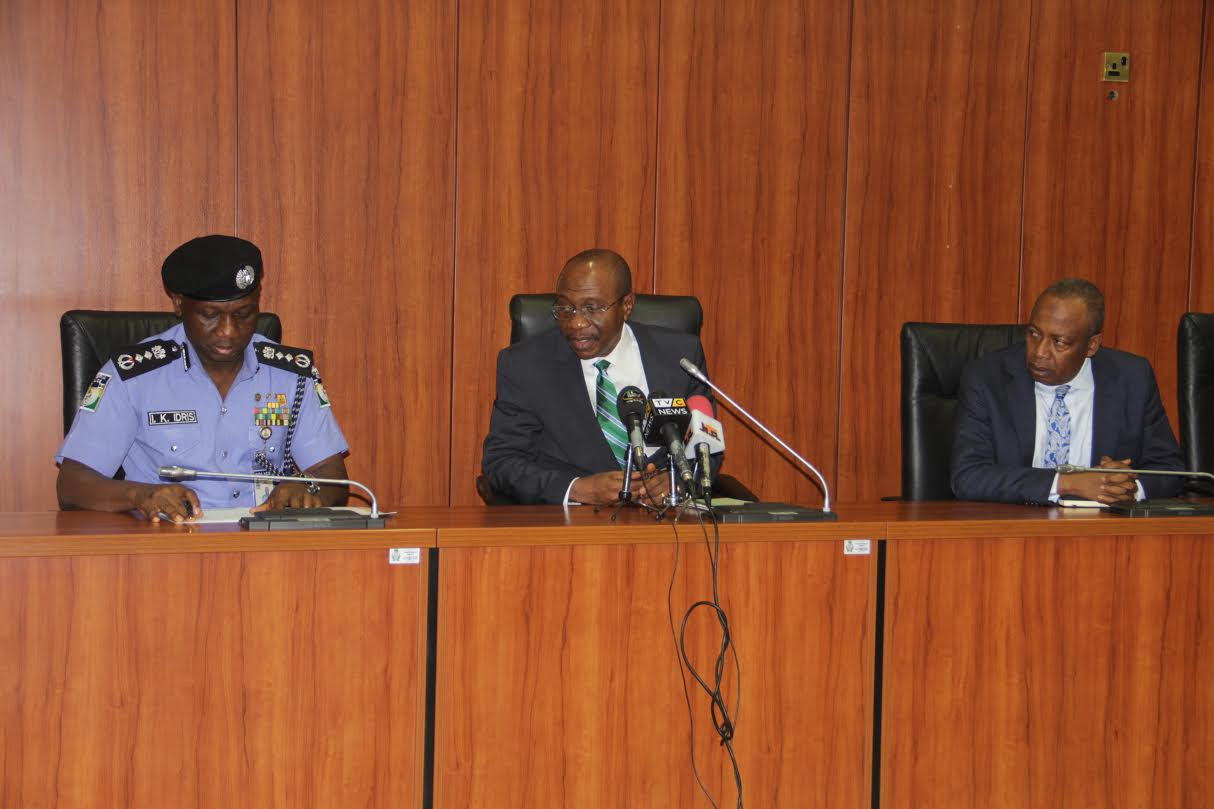 IGP meets the Governor of the Central Bank od Nigeria