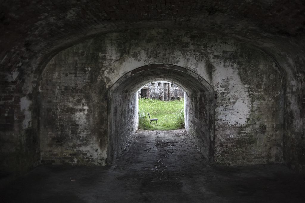 Deserted Places: The ruins of Fort Macomb in New Orleans