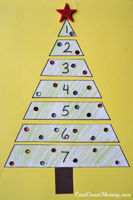 East Coast Mommy: Number Crafts {Number SEVEN}... Lovely Love Bug