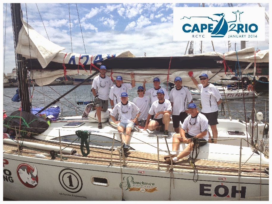 Cape2Rio Rocket 55: Who are the crew aboard yacht Rocket?